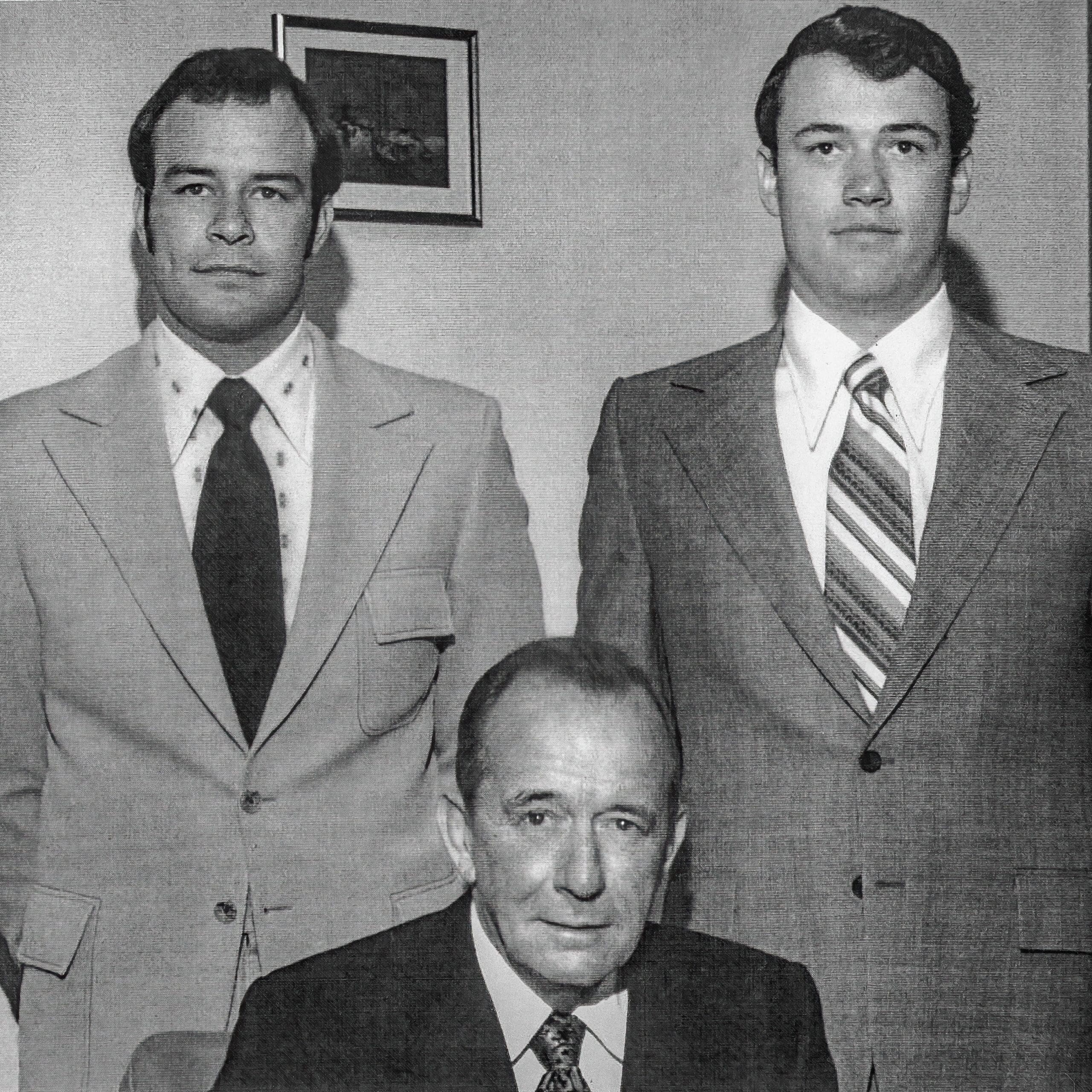 John, John Jr. & Jim North: 1990 Medford Sports Hall of Fame Inductee